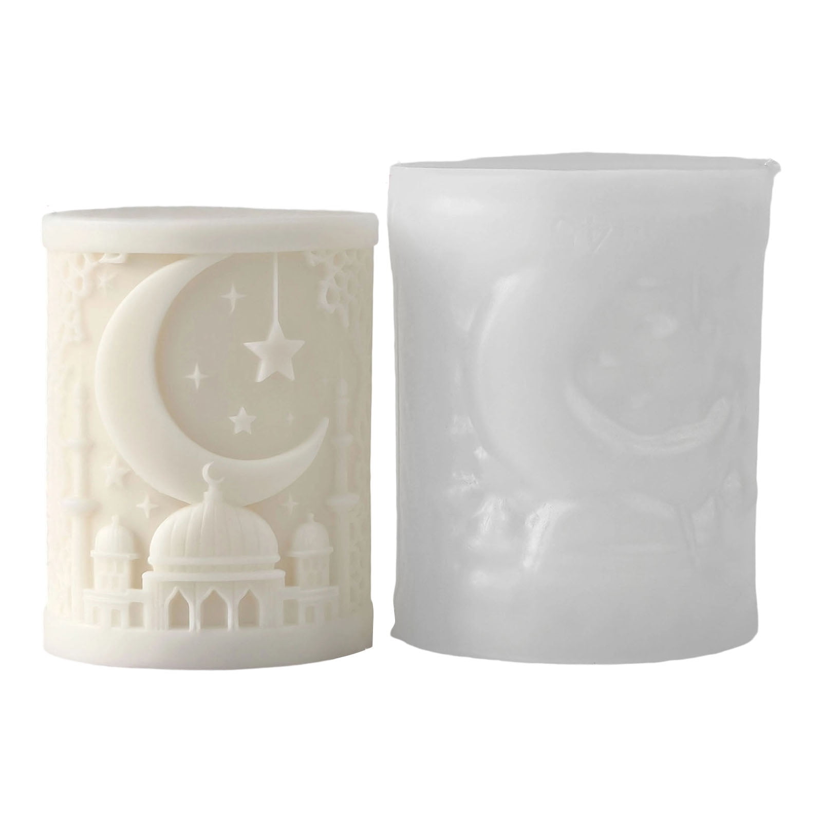 Flexible Moons Silicone Casting Mold For Chocolate Molding Easy ...