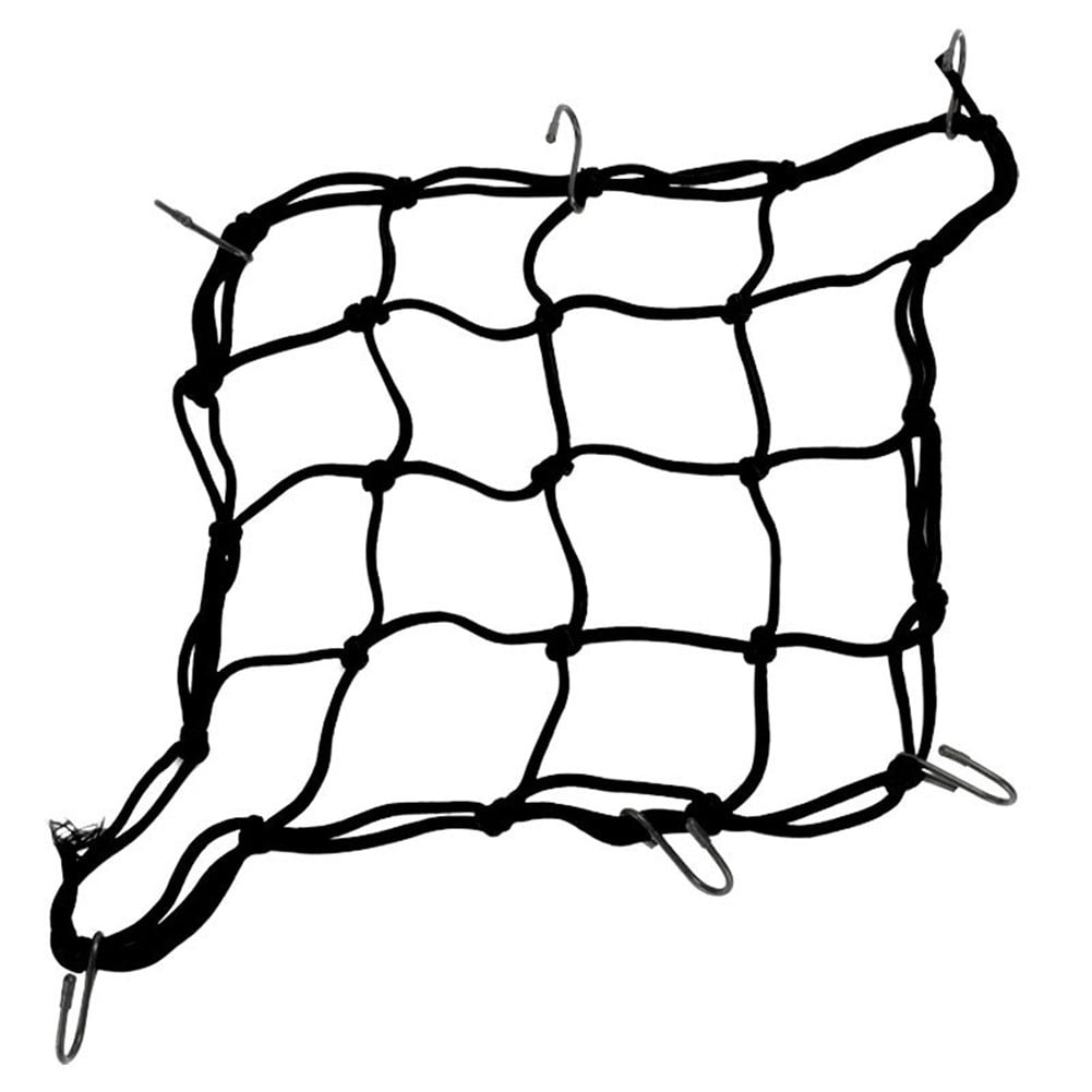 Flexible Motorcycle Elastic Luggage Net With 6 Hooks Perfect For ...