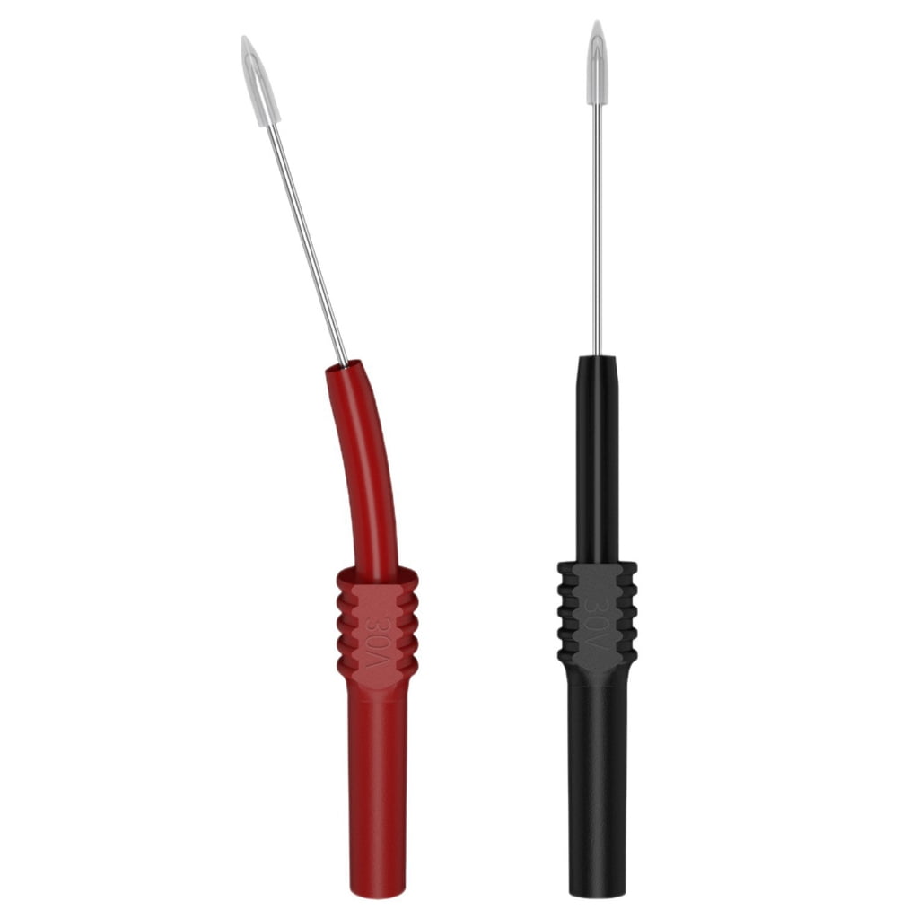 Flexible Multimeter Needle Probes with Bendable Tip and 4mm Banana ...