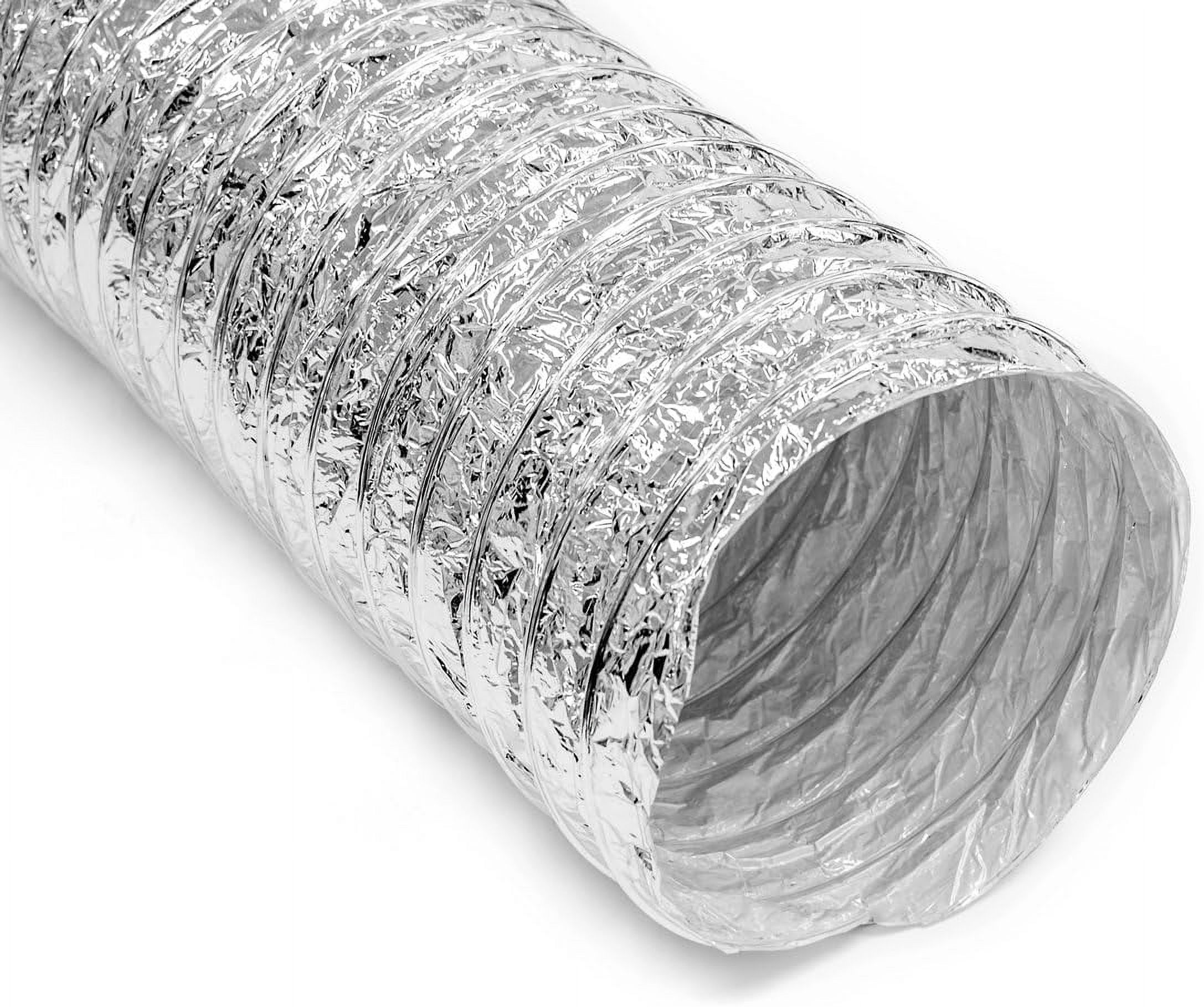 Flexible Non-Insulated Air Duct Connector 10" X 25' - Walmart.com
