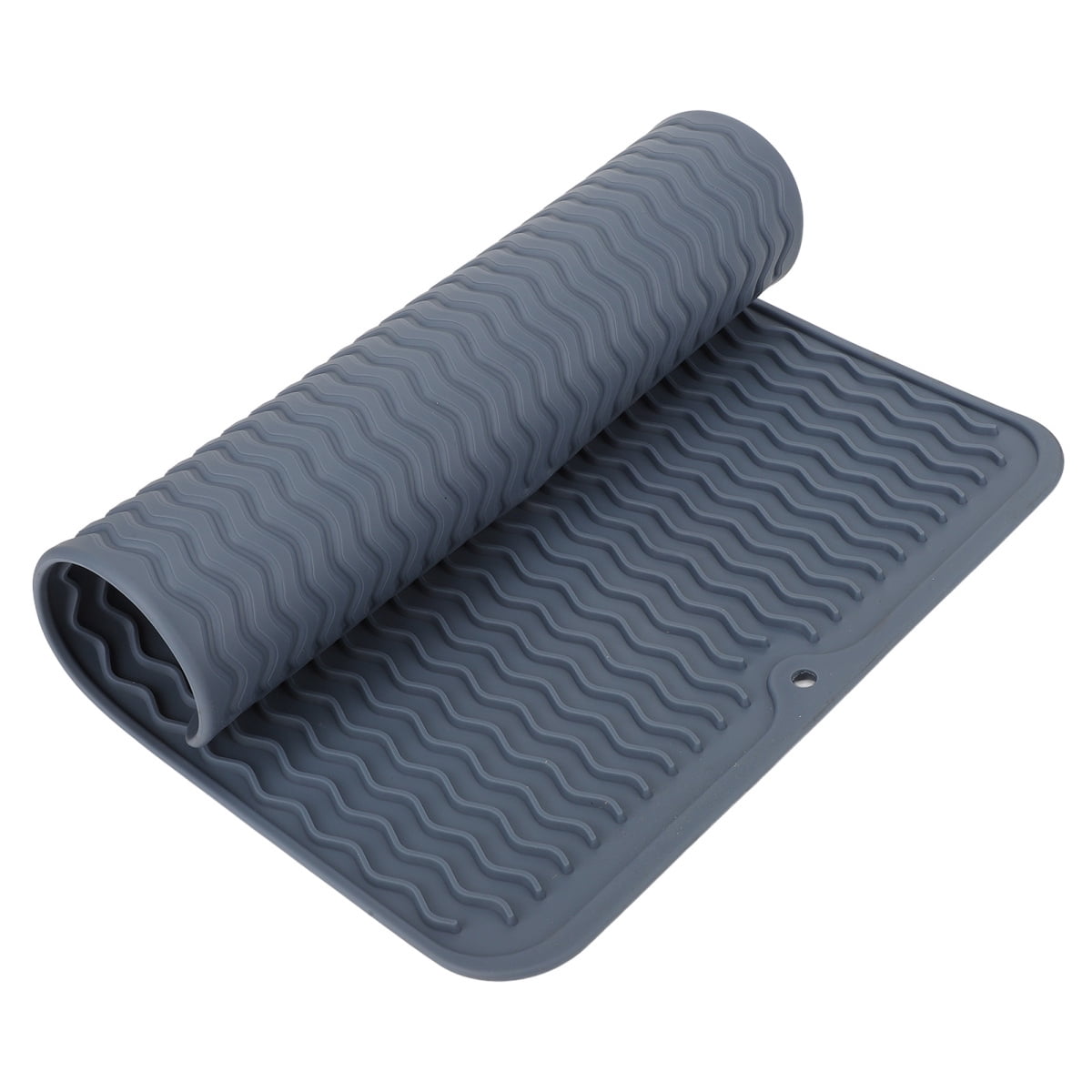 Flexible Non-slip Silicone Dish Drying Mat, Heat Resistant Pads For ...