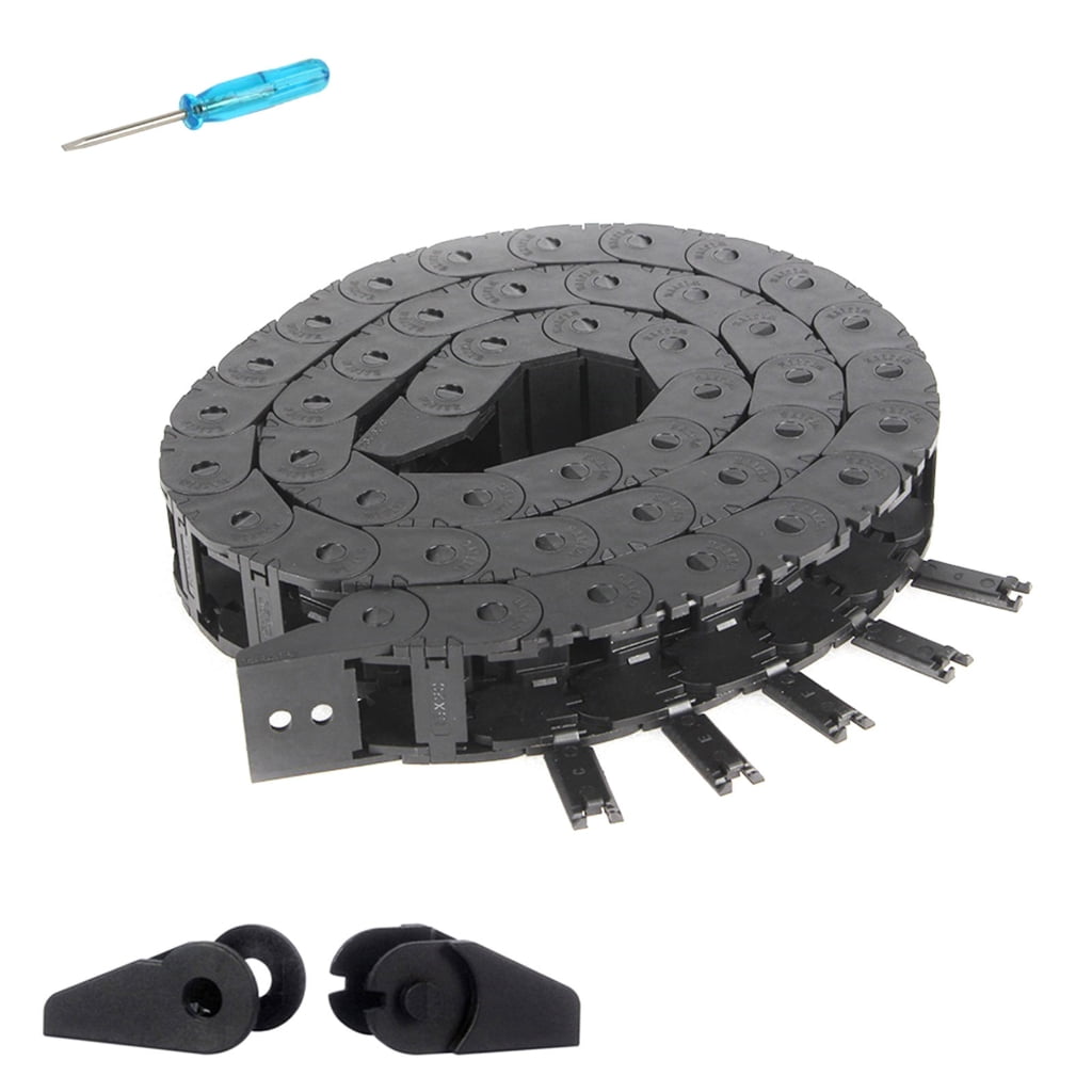 Flexible Nylon Drag Chain Cable Chain Wire Drag For Printers And ...