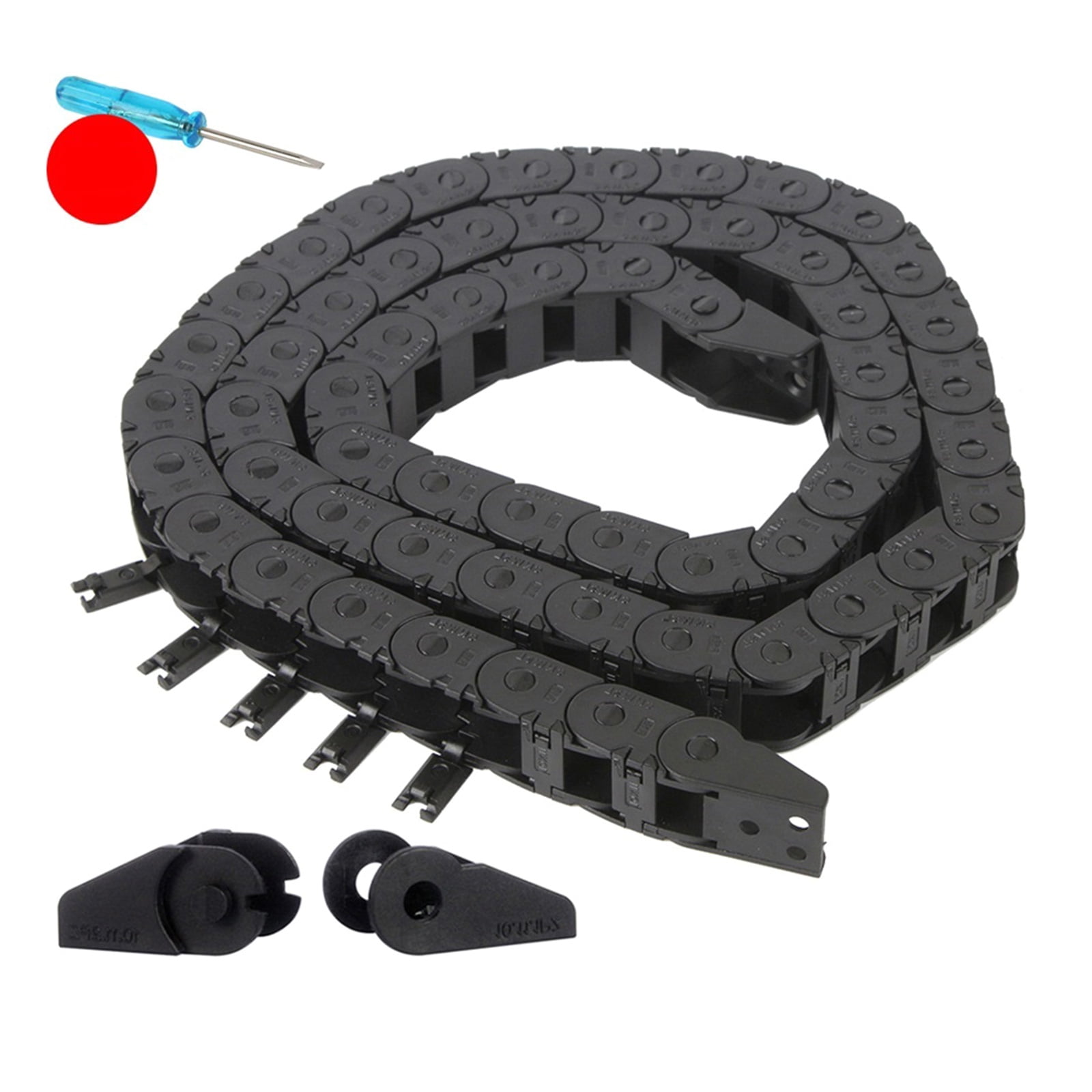Flexible Nylon Drag Chain Cable Chain Wire Drag For Printers And ...