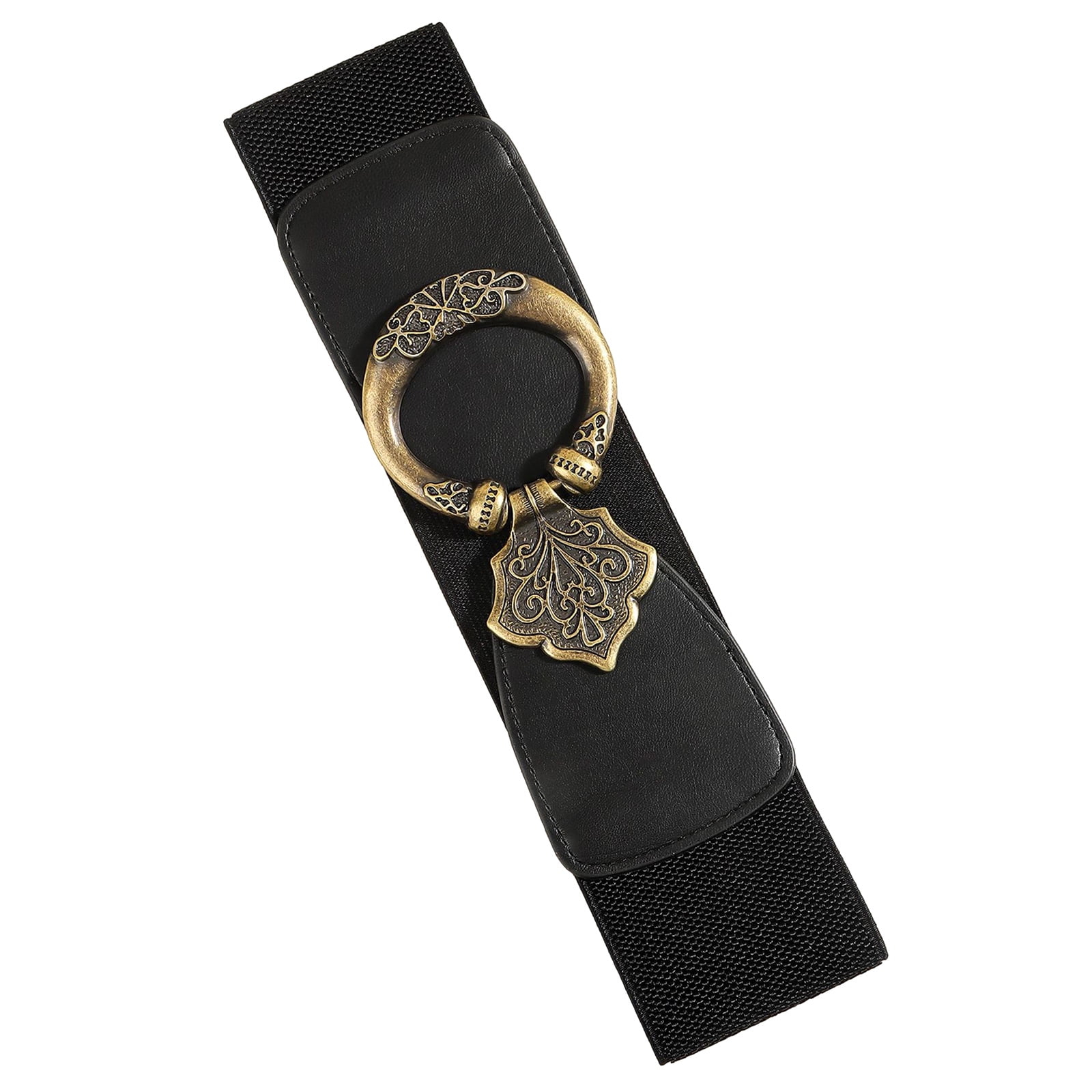 Flexible PU Leather Support Belt Adjustable Waistband For Physical ...