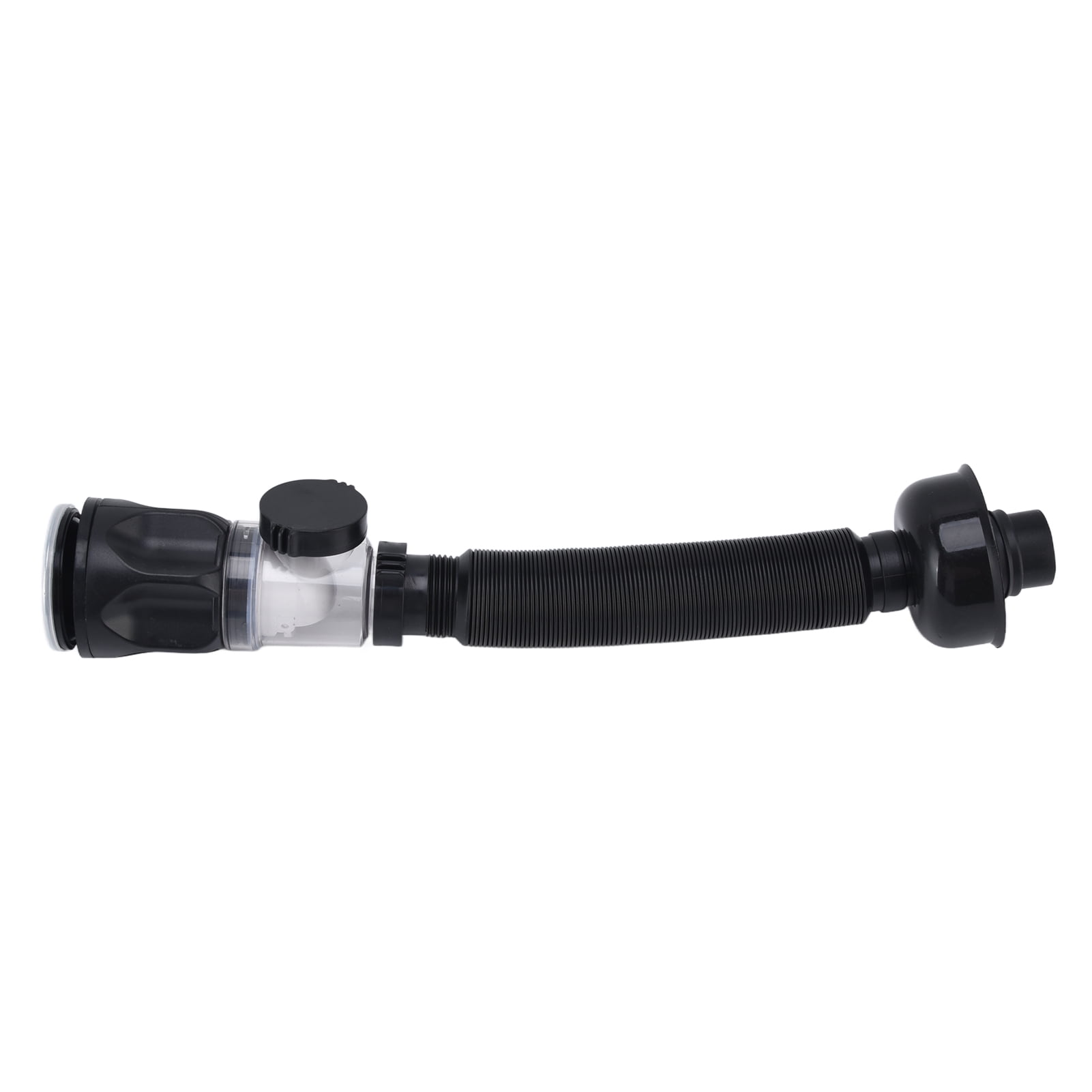 Flexible PVC Basin Drain Pipe for Kitchen and Bathroom - Black Multi ...