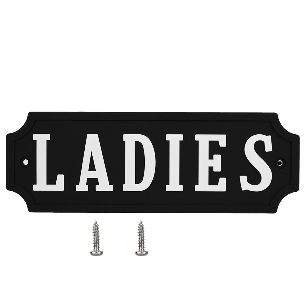 Flexible PVC Door Sign Plaque with Install Screws - Warning Sign Board ...