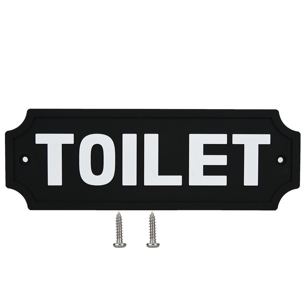 Flexible PVC Door Sign Wall Plaque Plate Notice for House Garden ...