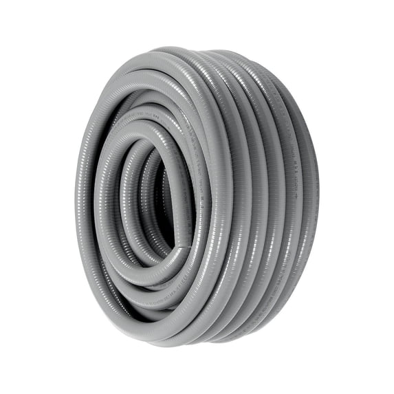 Flexible PVC Electrical Conduit Kit - 1/2 Inch x 100 Ft, Liquid-Tight ...