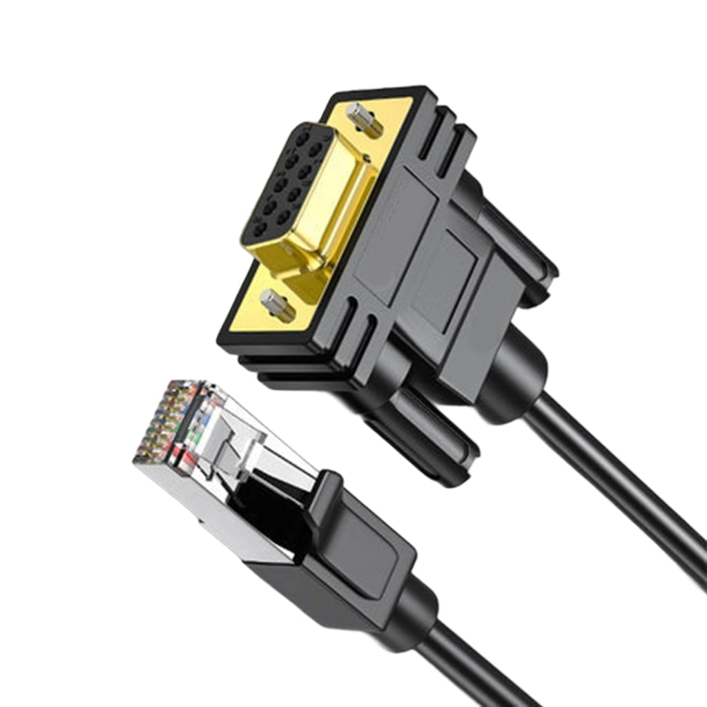 Flexible PVC RJ45 To DB9Pin Console Cable Enhances Data Transmission ...