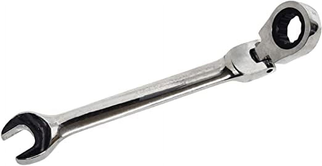 Flexible Pivot Head Flex Ratchet Box Wrench (METRIC and SAE) (9/16-Inch ...