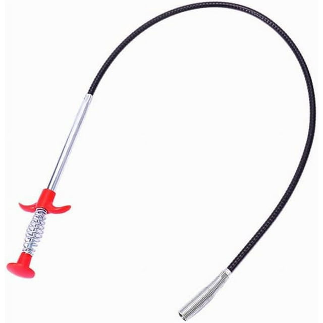 Flexible Plastic Drain Clog Remover Tool -36 inch Length with 4 Claws ...