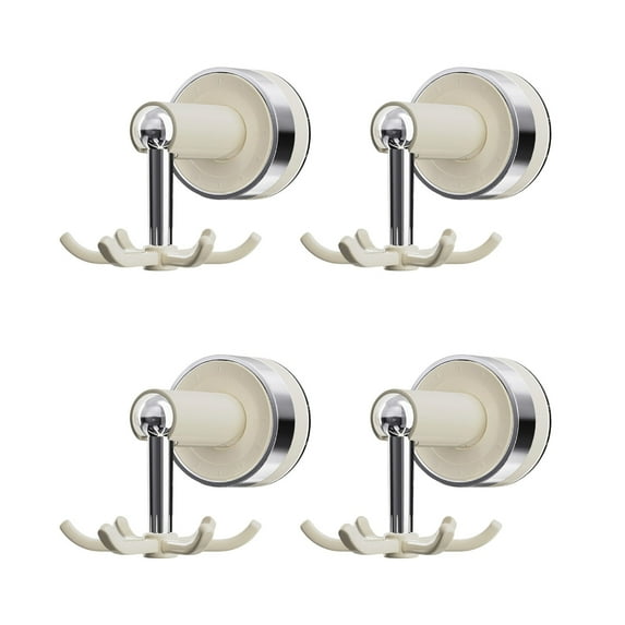 Flexible Plastic Wall Holders 6 Rotating Extensions Plastic Adhesive ...