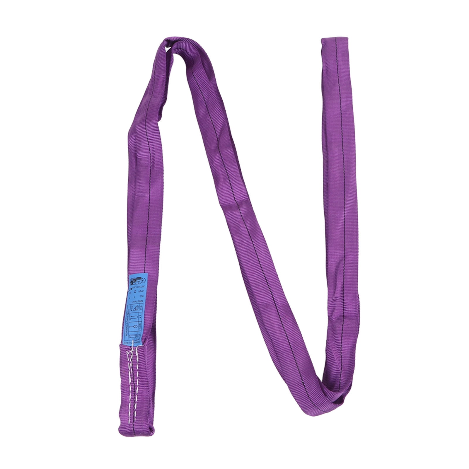 Flexible Polyester Rigging Lifting Strap, 2m / 6.56ft Long, 1t / 2205lb ...