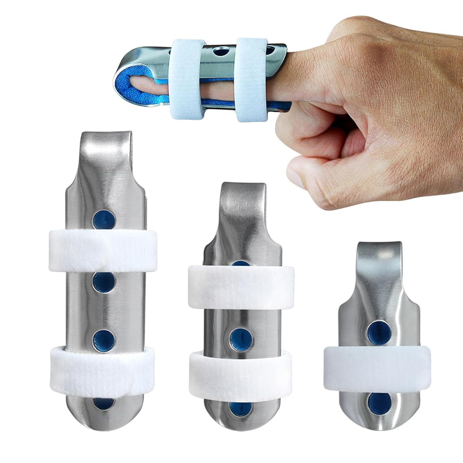Flexible Portable Aluminum Finger Splint Set，Aluminum Finger Splint ...