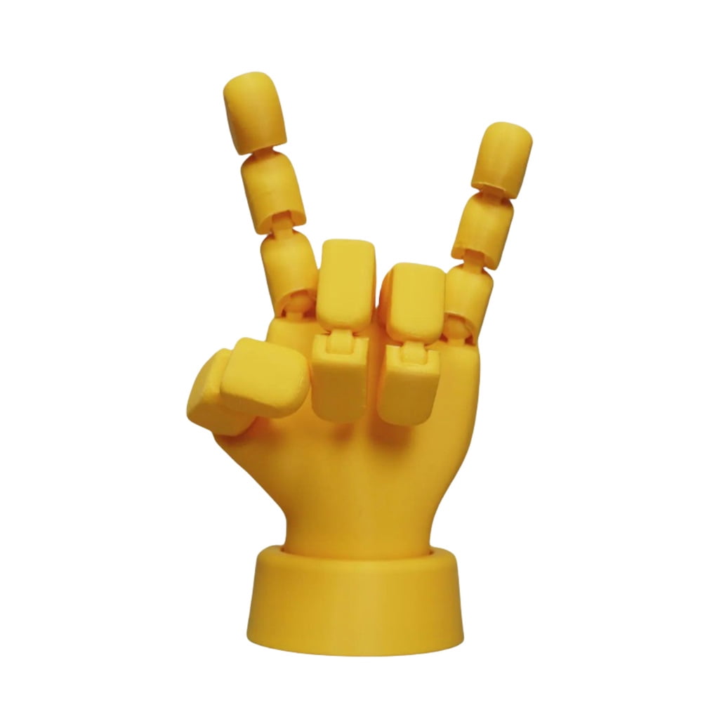 Flexible Posable Joints Hand Model Moveable Fingers Manikin Hand Figure ...