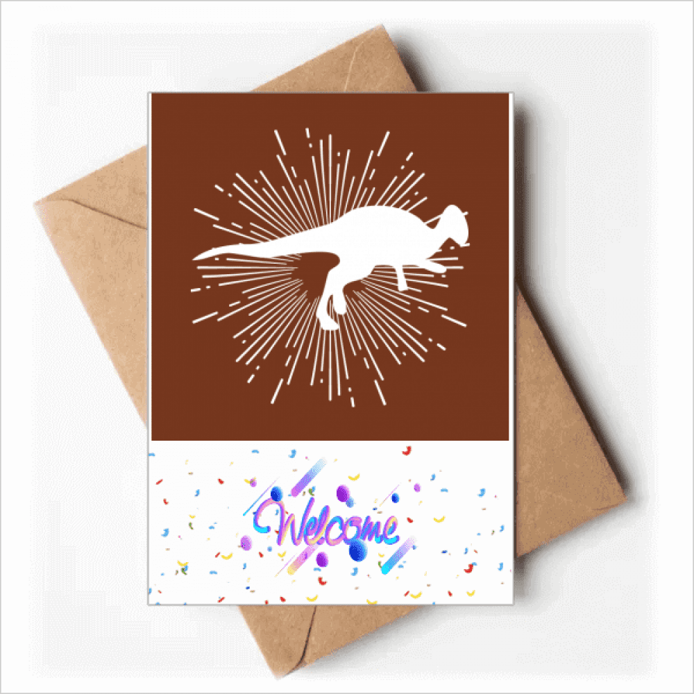 Flexible Power Hunting Speed Welcome Back Greeting Cards Envelopes ...