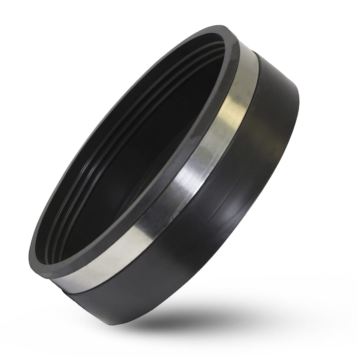 Flexible Pvc Pipe Cap with Stainless steel Clamps, 8.6" Inner Diameter ...