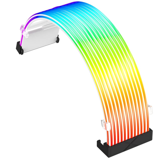 Flexible RGB LED Light Strip Bar ARGB Board Cover For Computer Power ...