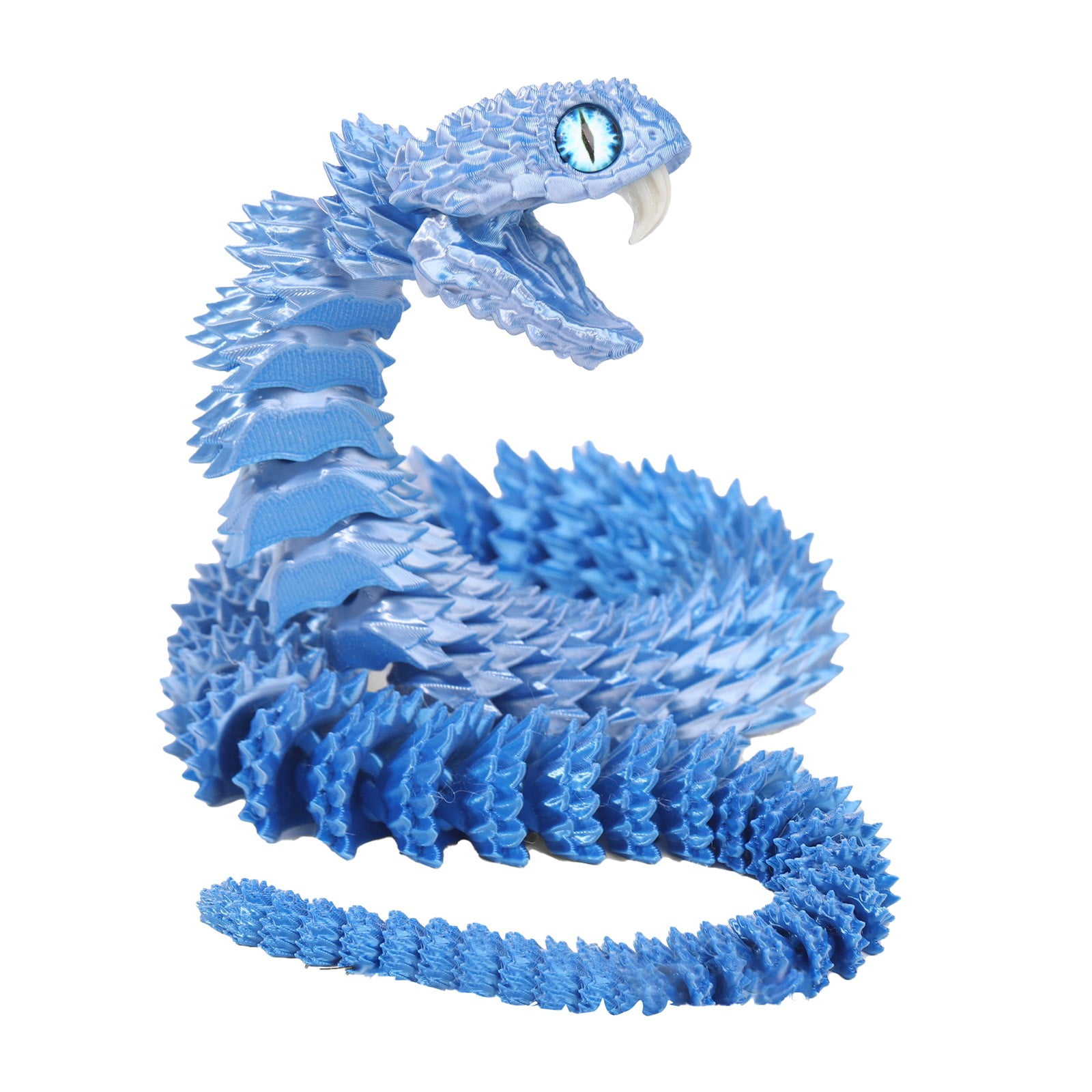 Flexible Red Snake Toy Realistic Articulated Design, Bendable Joints ...