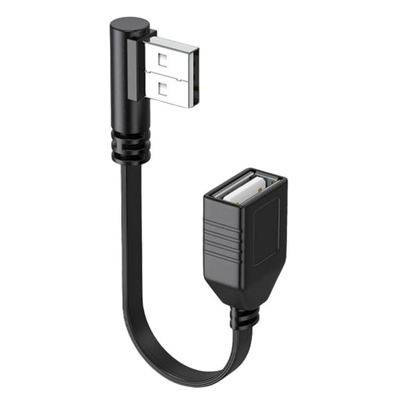 Flexible Right Angle USB Extension Cable Male To Female Extender For ...