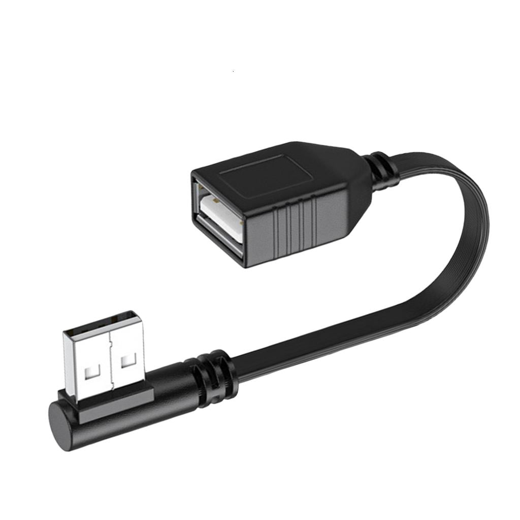 Flexible Right Angle USB Extension Cable Male To Female Extender For ...