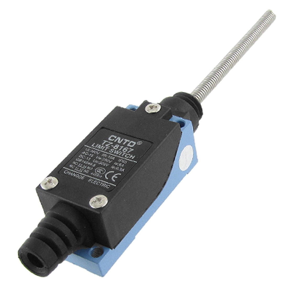 Flexible Rod Coil Spring Actuator Momentary Enclosed Limit Switch TZ ...