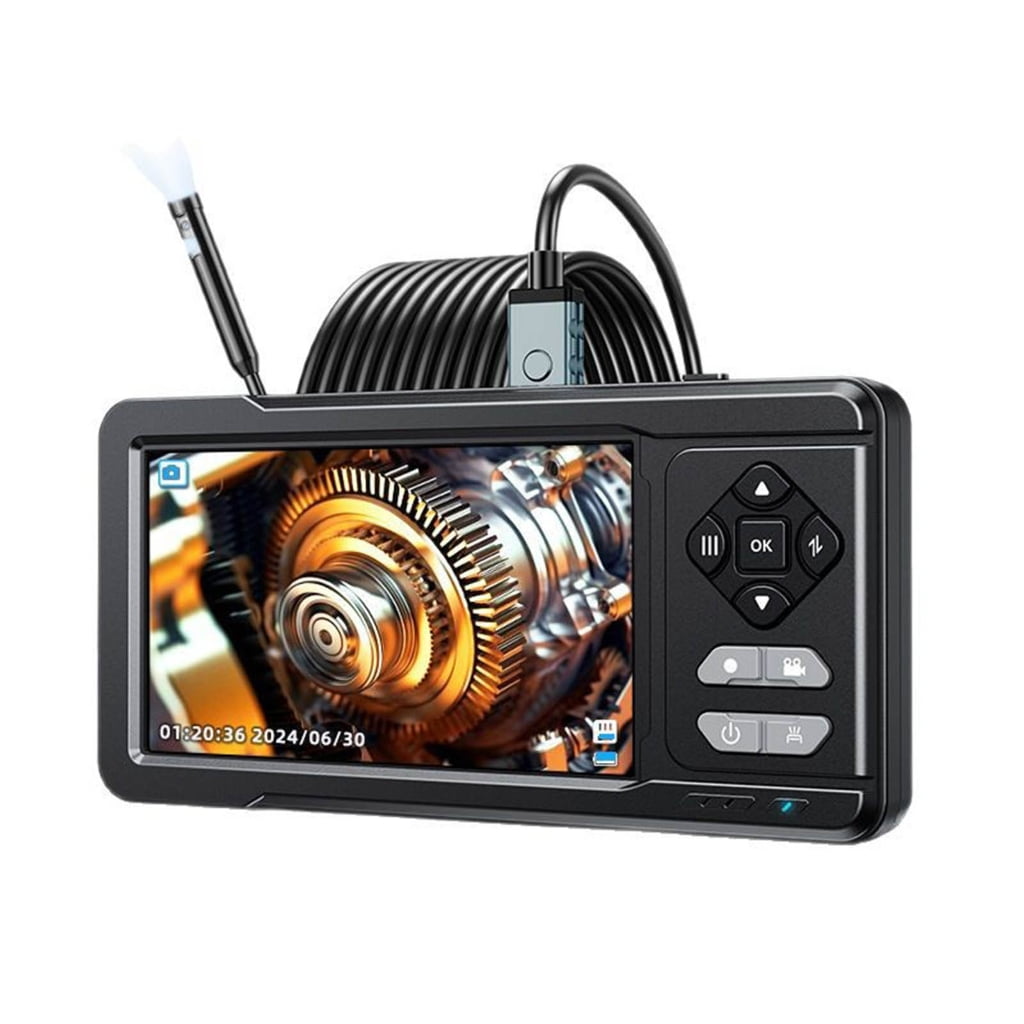 Flexible Rod Fiberscope Five Double Screen 1080P 720P Lens 3 Addons For ...