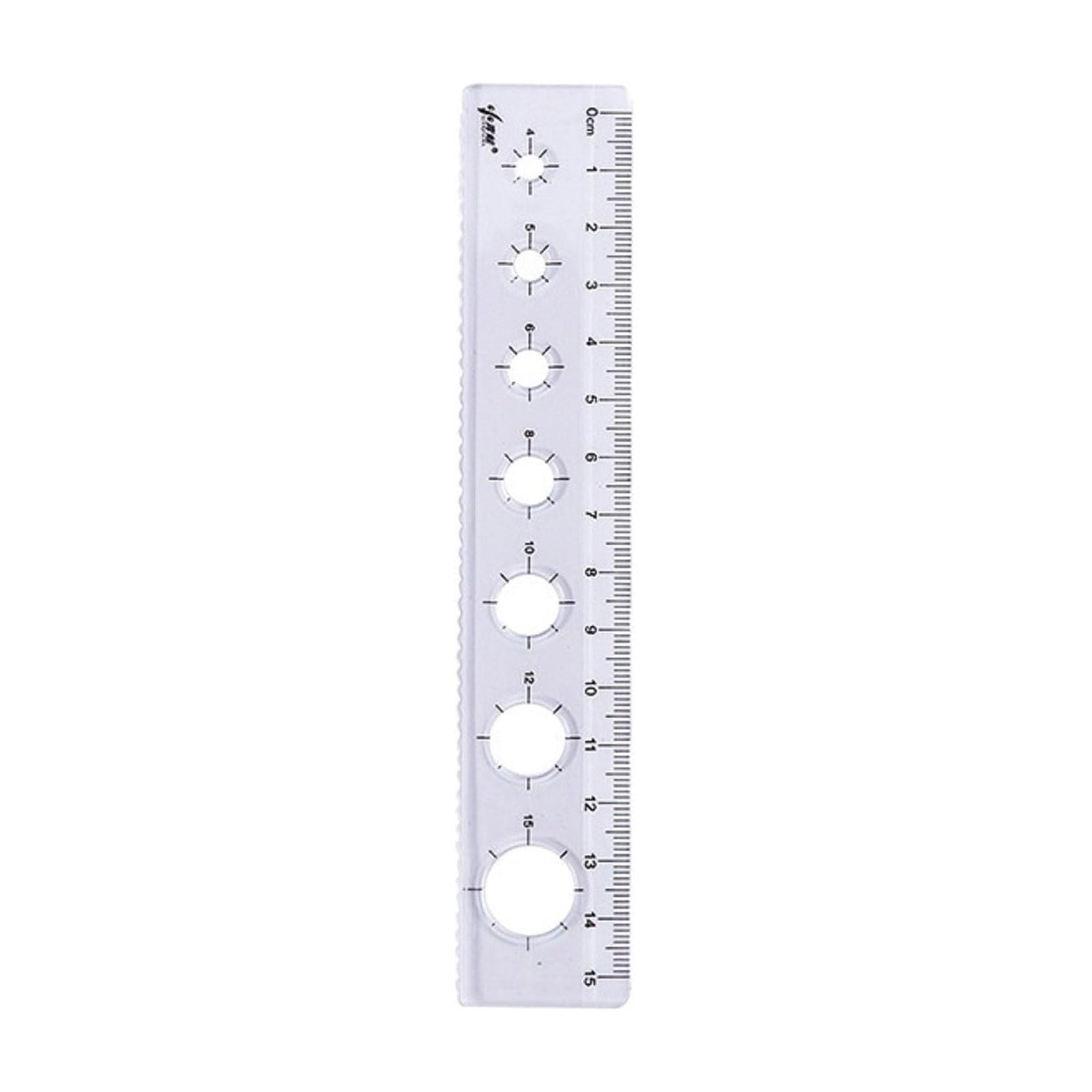 Flexible Ruler 6 Inch Bendable Plastic Ruler Shatterproof for Crafting ...