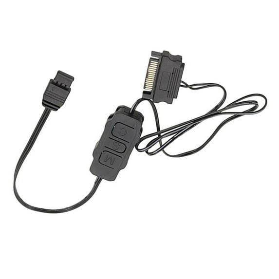 Flexible SATAs 3Pin/4Pin RGBs Fan Connection Cable with Adjustable ...