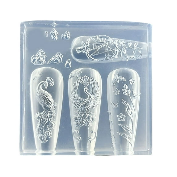 Flexible Sculpting Mold For Creative Nails Designs, Accessories & Resin ...