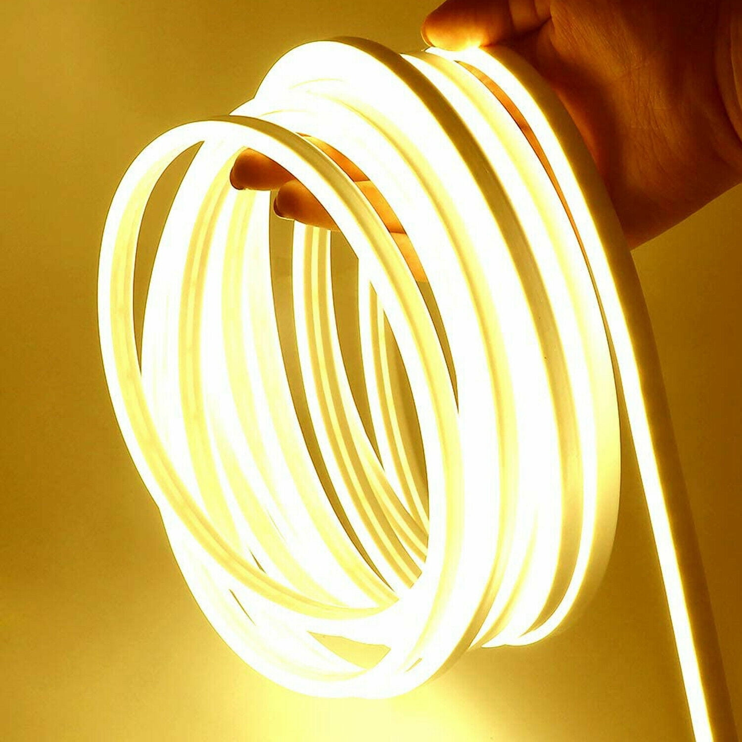 Flexible Sign Neon Lights Silicone Tube LED Strip Waterproof 12V 1M 2M ...