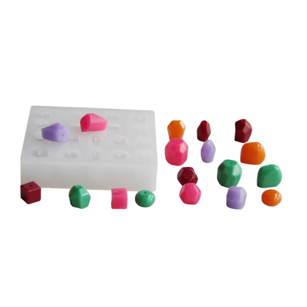 Flexible Silicone Beads Mold Easy Releasing Mold Pendant Mold for ...