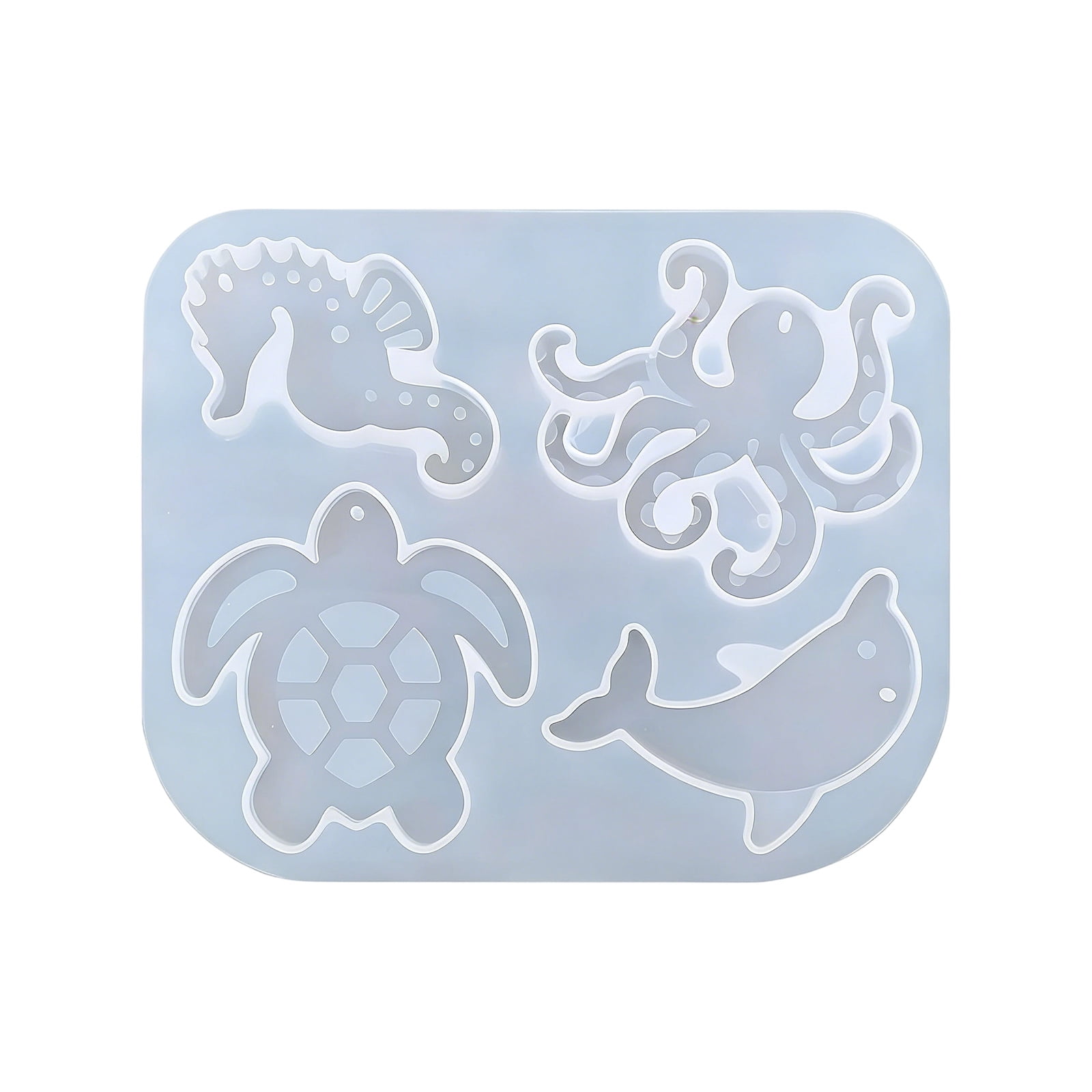 Flexible Silicone Casting Mold with Shapes Perfect for Resin Art and ...