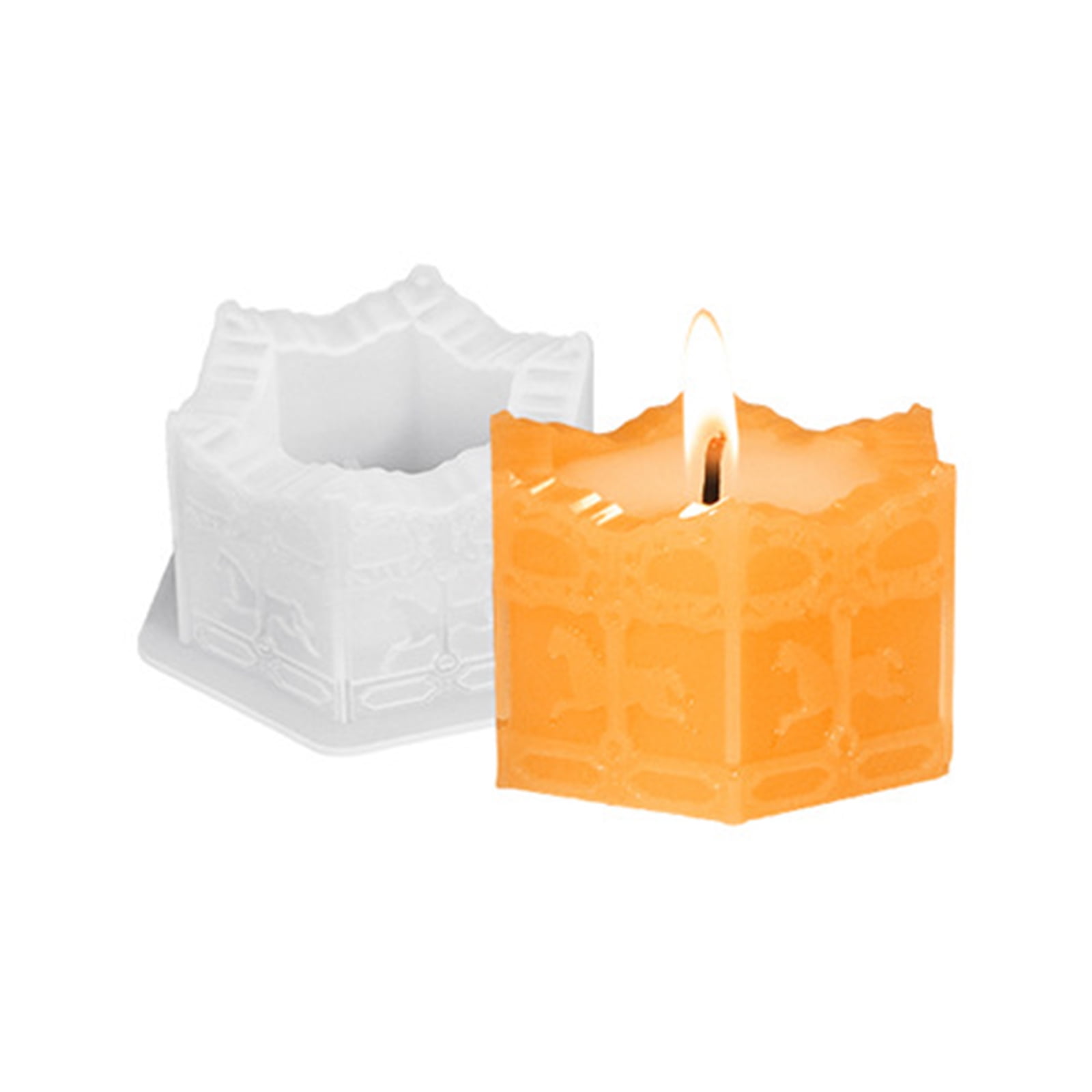 Flexible Silicone Cup Mold For Crafts And Storage Jar Creation With ...