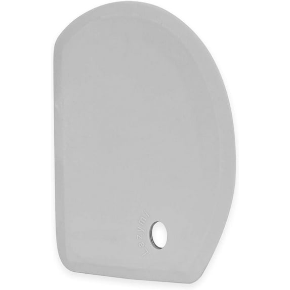 Flexible Silicone Dough Scraper, Large (15.2 × 10.9 cm) Multi-Purpose ...