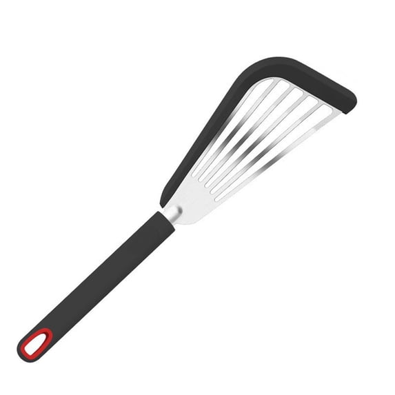 Flexible Silicone Fish Spatula – Slotted Turner for Nonstick Pans, BPA ...