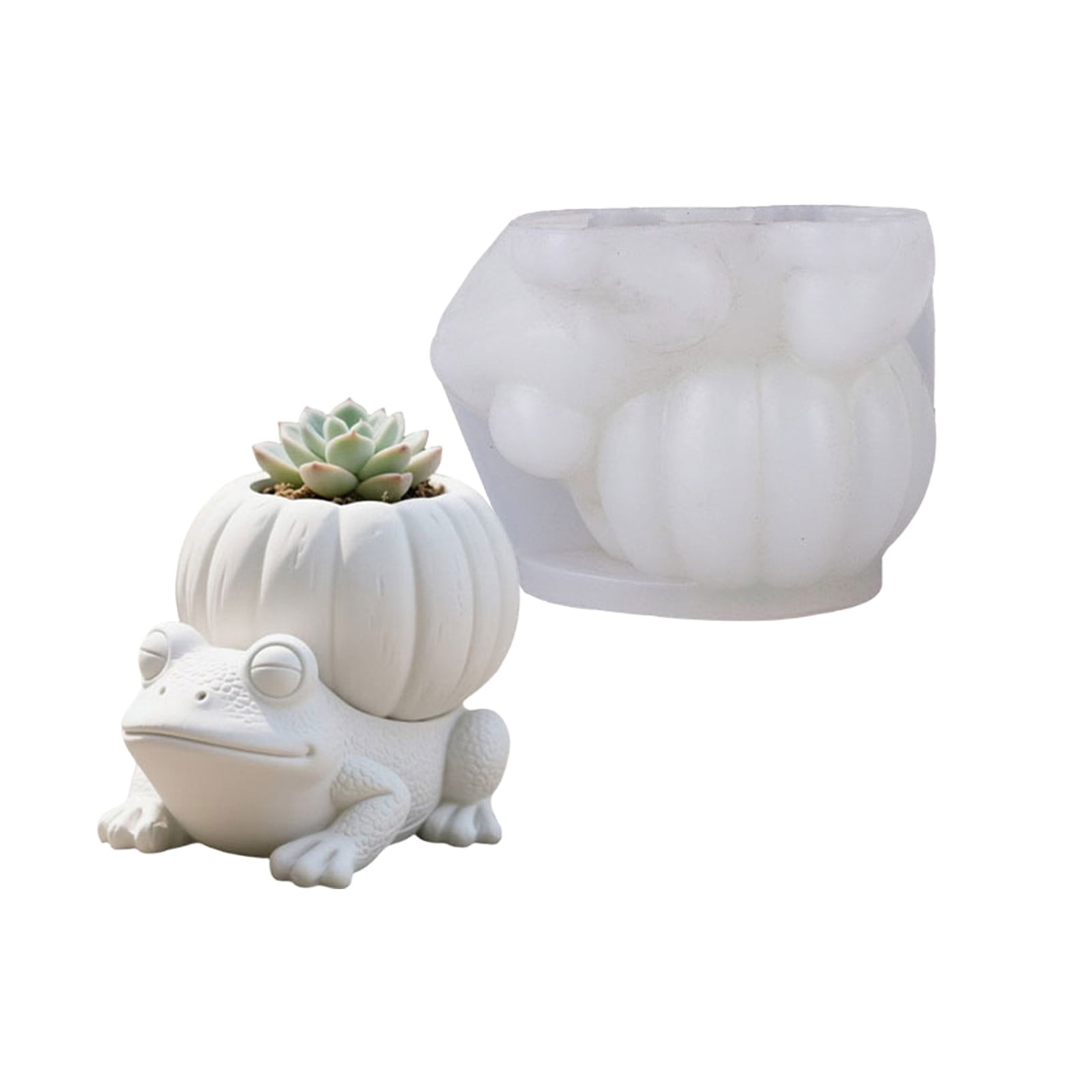 Flexible Silicone Mold Detailed Planter Mold For Concrete Cement Resin ...