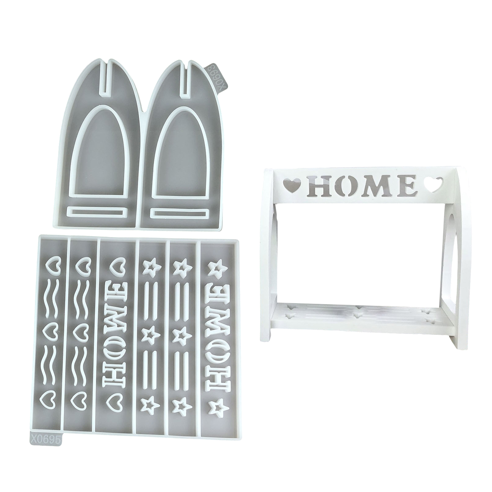 Flexible Silicone Mold for Crafting Unique Desktop Decorations and ...