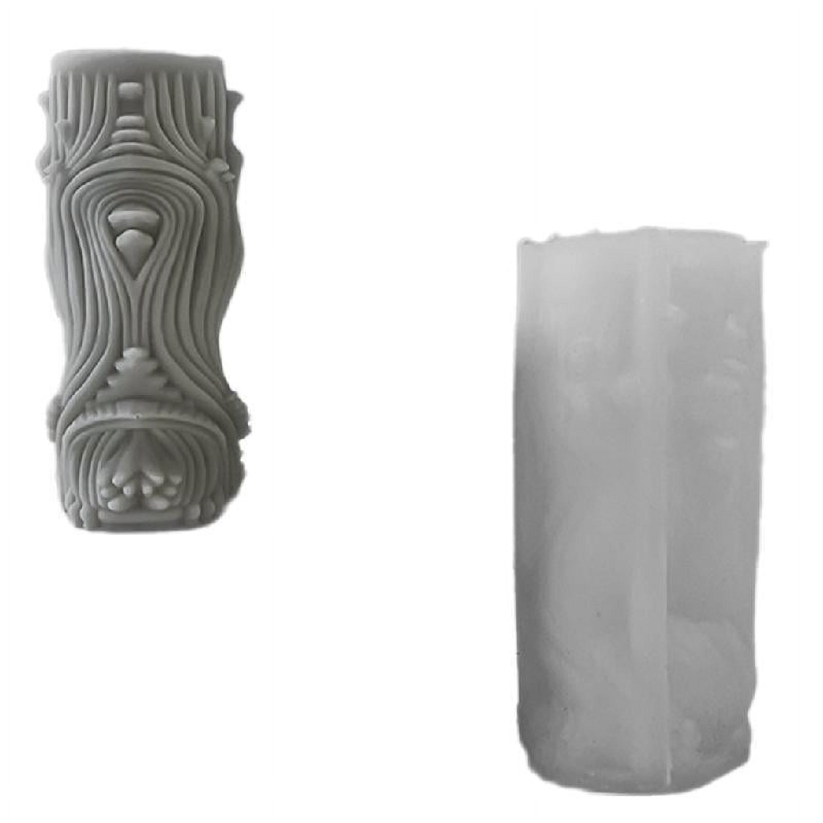 Flexible Silicone Molds Curved Column Shaped Candle Molds Easy ...