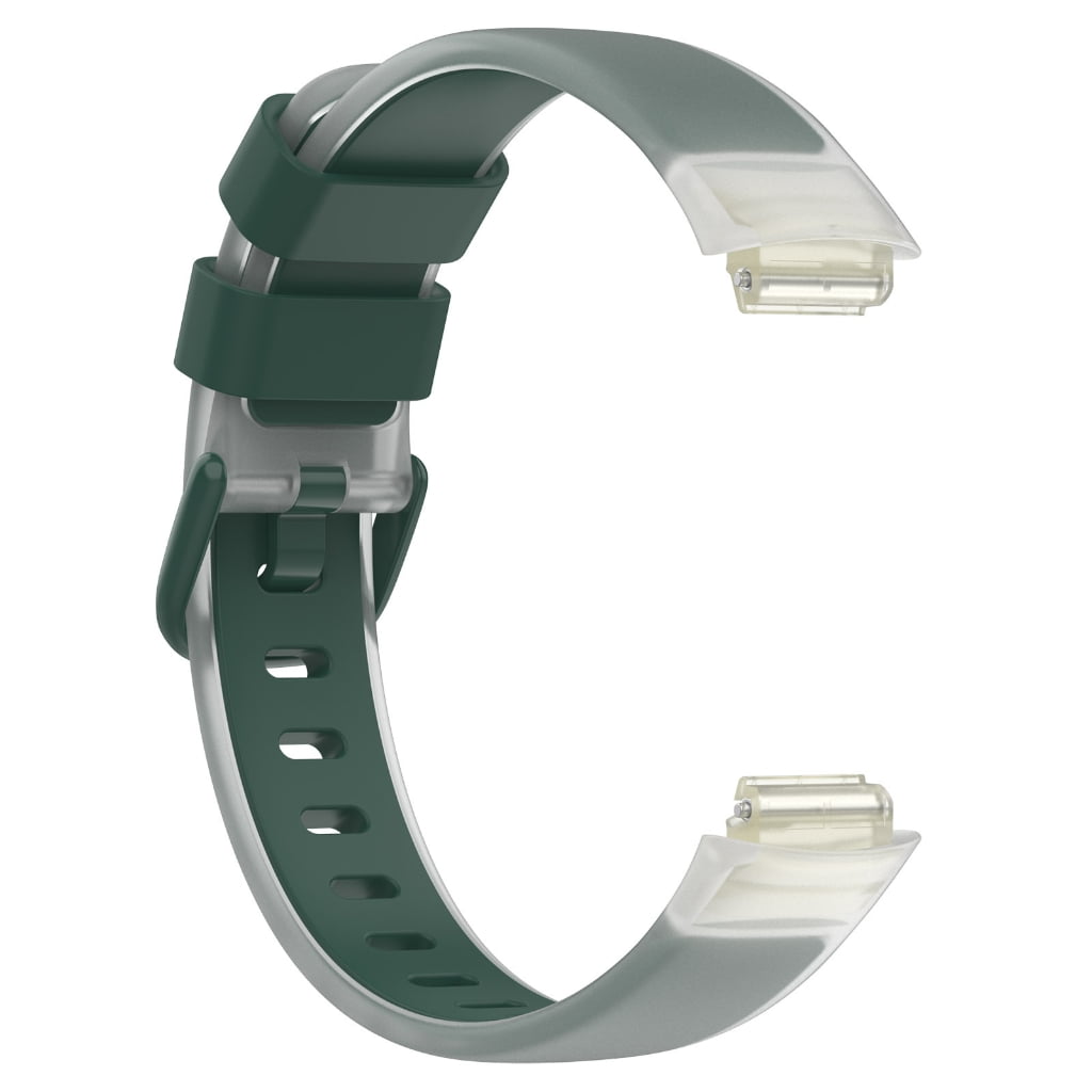 Flexible Silicone Watch Straps with Two Tone Translucent Finish Easy ...