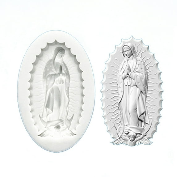 Flexible Silicones Fondant Molds Angel Embossing Detailing For Home ...