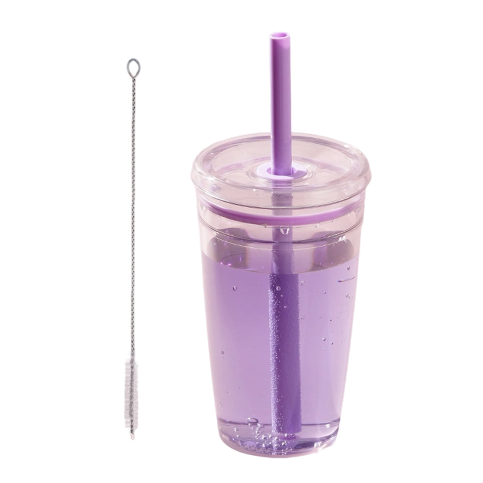 Flexible Single Wall Achromat Cup With Tight Lid For Milkshakes Bubble ...