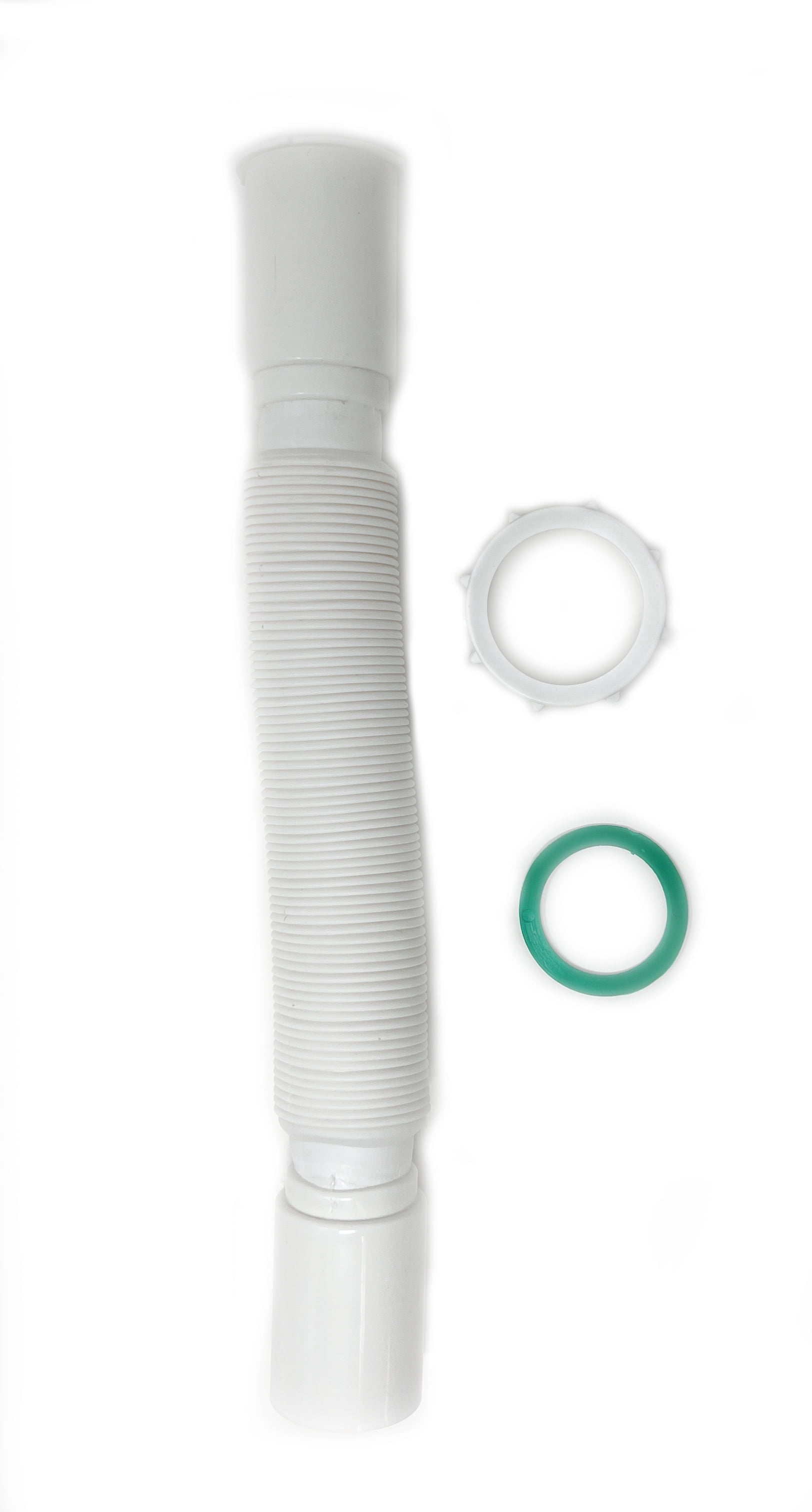 Flexible Sink Drain Pipe, 1-1/2" Expandable Flexible P-Trap Drain Pipe ...