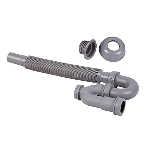 Flexible Sink Drain Pipe, Bathroom Sink Drain, Adjustable Drainage Tube ...