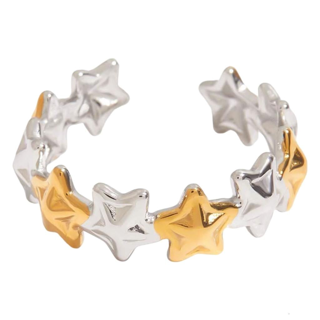 Flexible Sizing Celestials Charm Rings Sturdy Metal for Trendy Layer ...