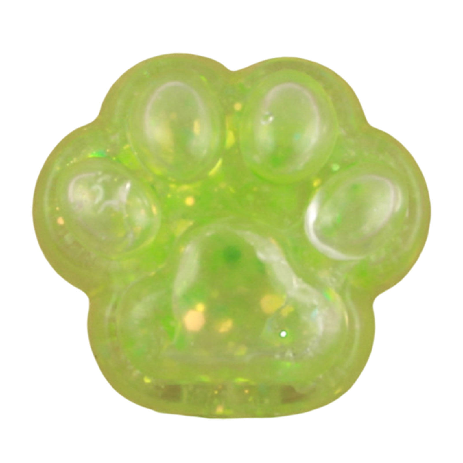 Flexible Slow Rebound Sequin Cat Paw Squeeze Toy Relieve Stress and ...