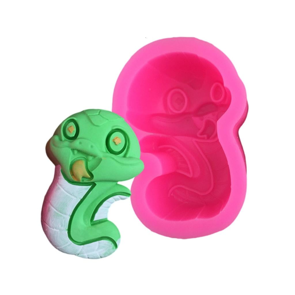Flexible Snake Designs Silicone Mousse Molds Durable Snake Shape ...