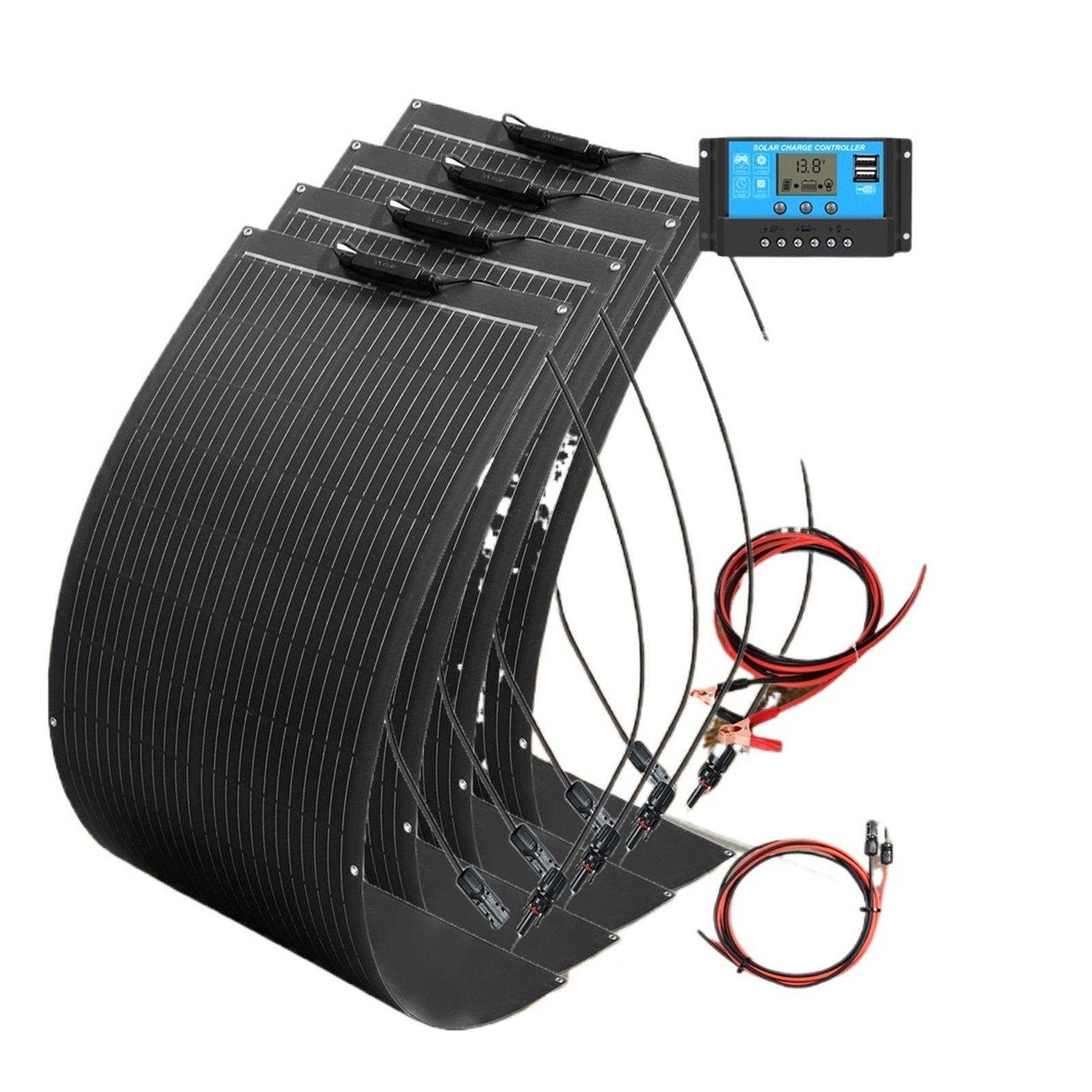 Flexible Solar Panels 1000W 500W 400W 200W 100W Efficient Photovoltaic ...