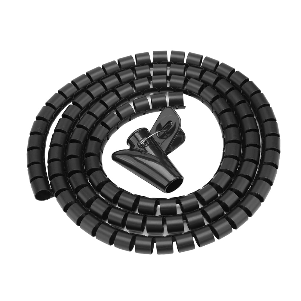 Flexible Spiral Tube Cable Organizer Wire Wrap Cord Protector Wire ...