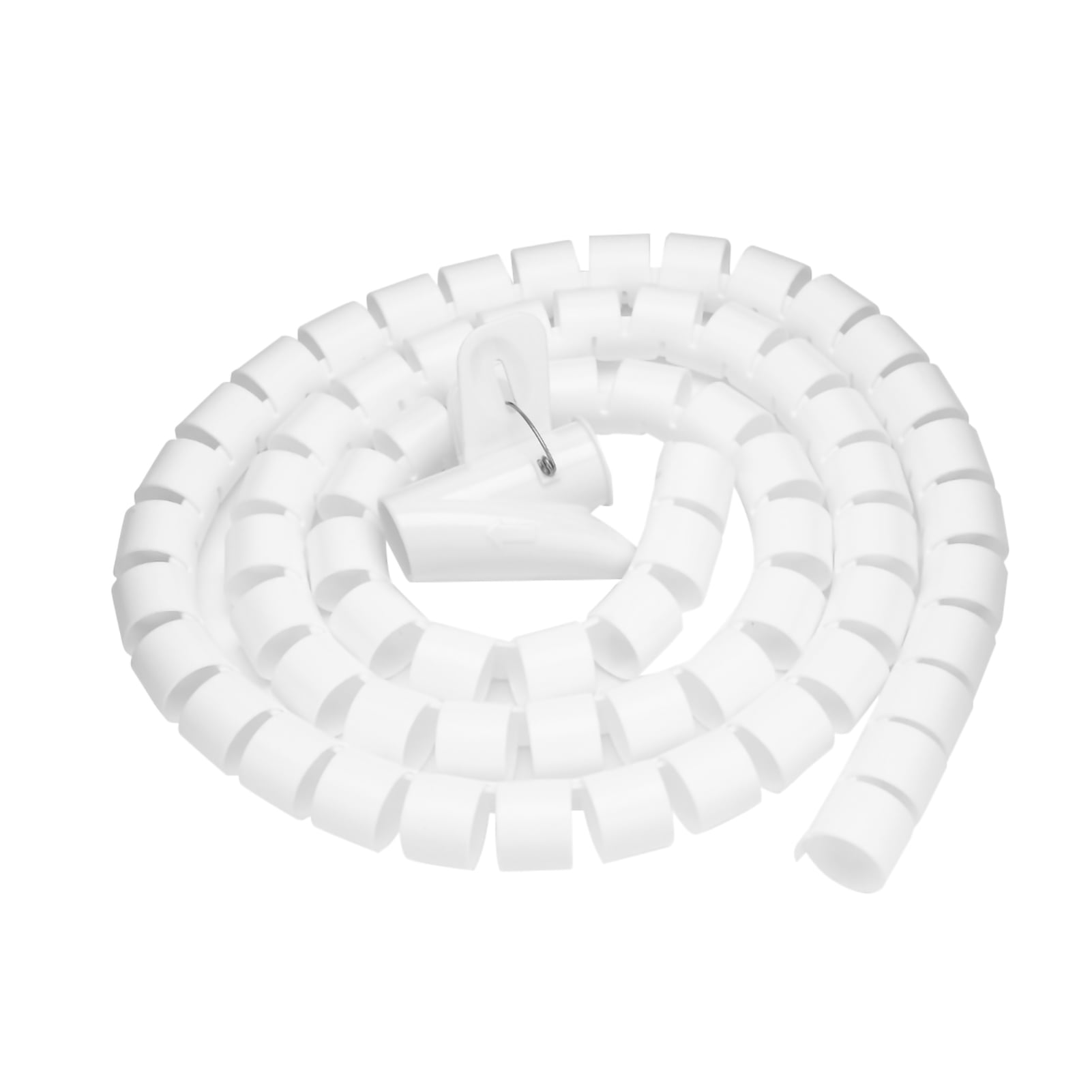 Flexible Spiral Tube Cable Organizer Wire Wrap Cord Protector Wire ...